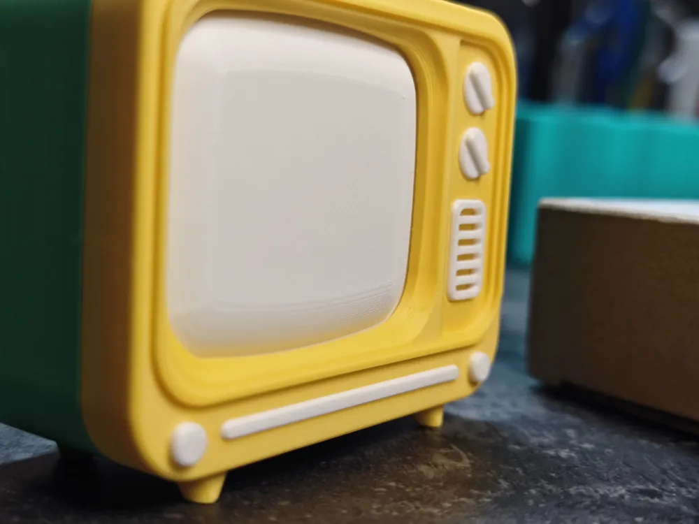 Retro TV Music Box（K014） - Free 3D Print Model - MakerWorld