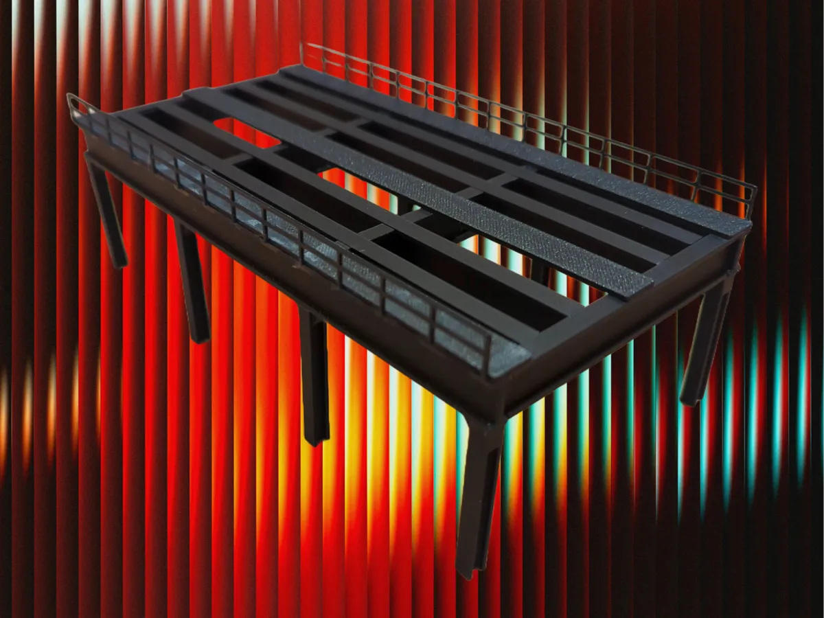 Railroad I Beam Bridge (HO scale) - Free 3D Print Model - MakerWorld