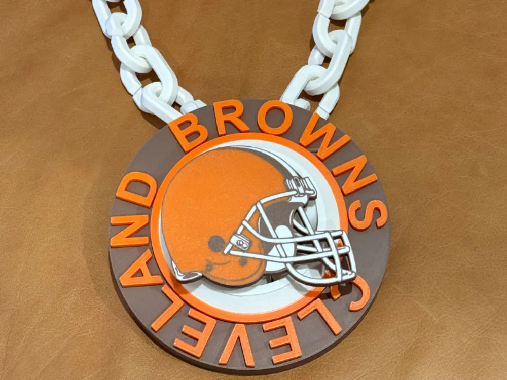 Cleveland Browns Spinner Chain by jckrenrut MakerWorld: Download Free ...