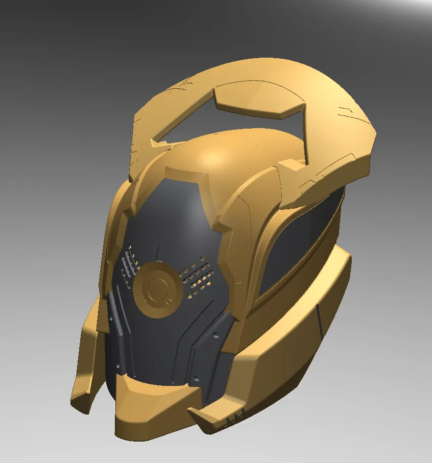 Kabr's Battlecage/Destiny Helmet for 3D Printing! by javiles21 - MakerWorld