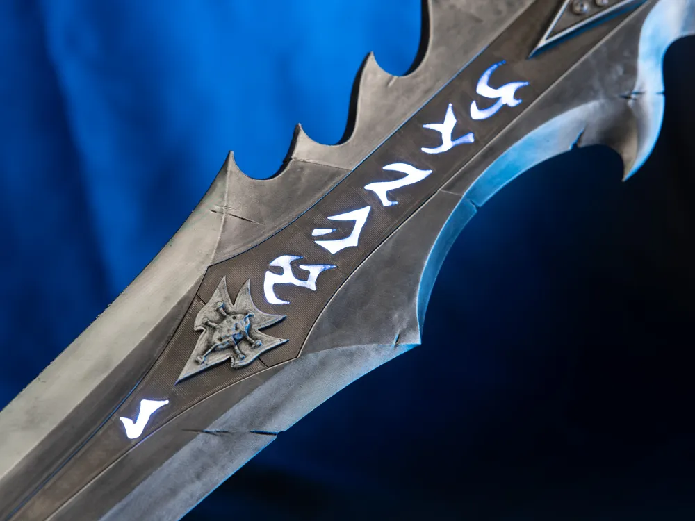 Une Dernière Frostmourne, Épée du Roi-Liche - WOW - Modèle d'Impression ...
