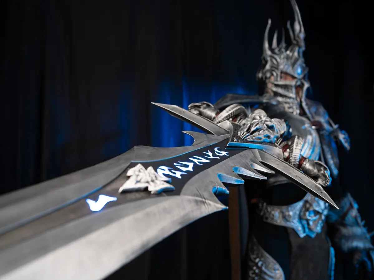 Uma Última Frostmourne, Espada do Lich King - WOW - Modelo gratuito ...