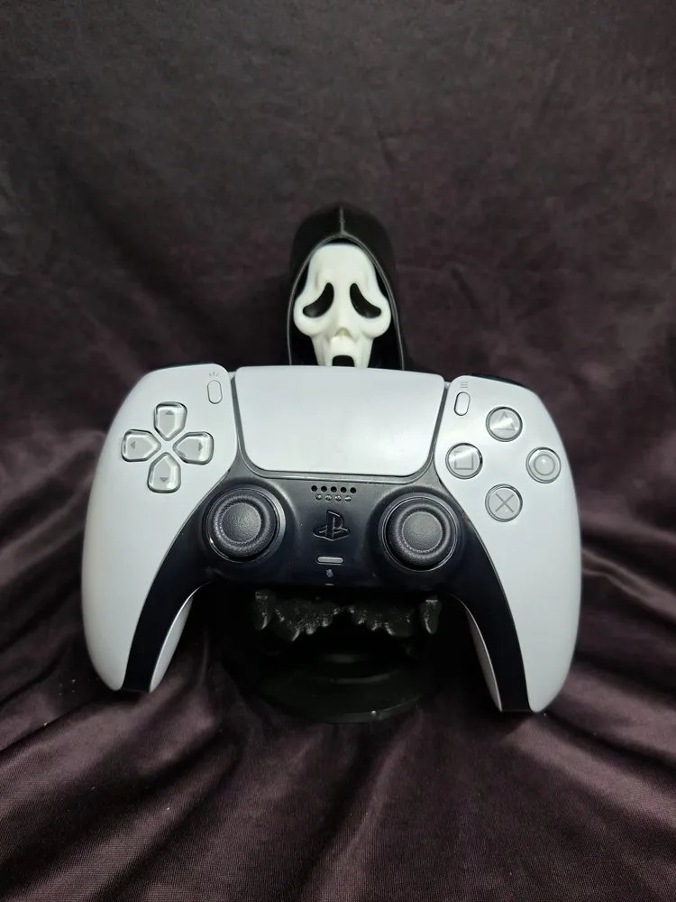 Ghostface Controller Holder Multi-Part Xbox & PS - Free 3D Print Model ...
