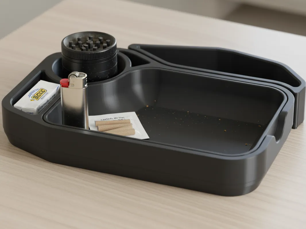 Magnetic Rolling Tray - Free 3D Print Model - MakerWorld