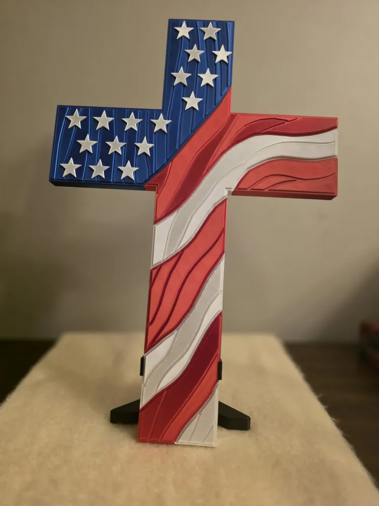 Table and outdoor stand for 20" cross - Free 3D Print Model - MakerWorld