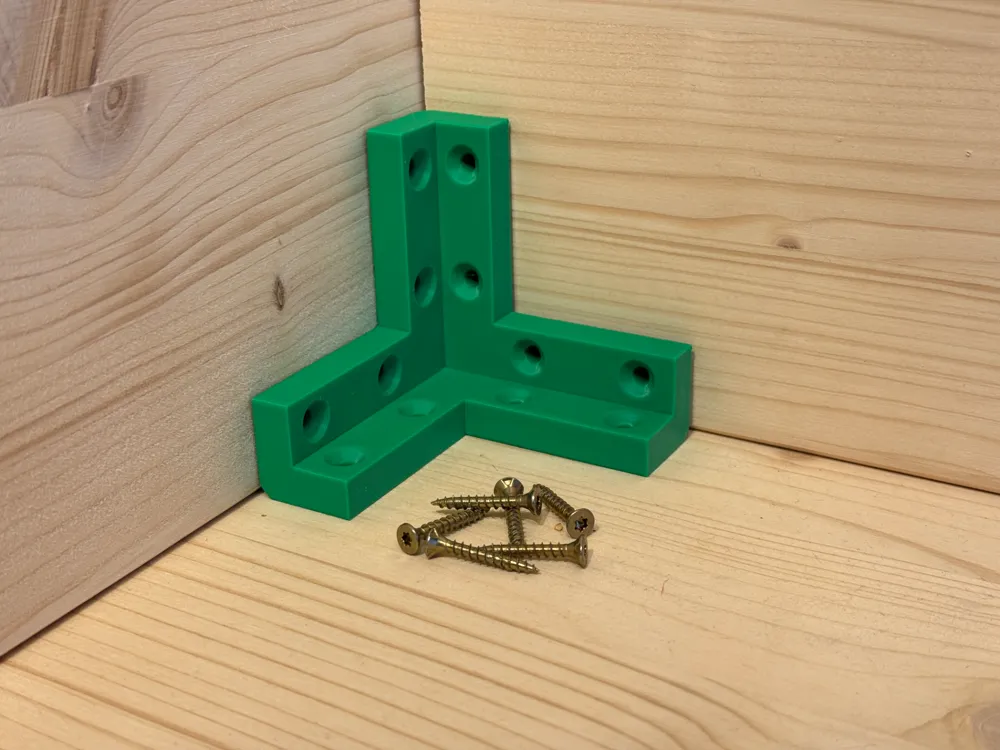 3D corner bracket enforcer by Phoenix Art Labs MakerWorld: Download ...