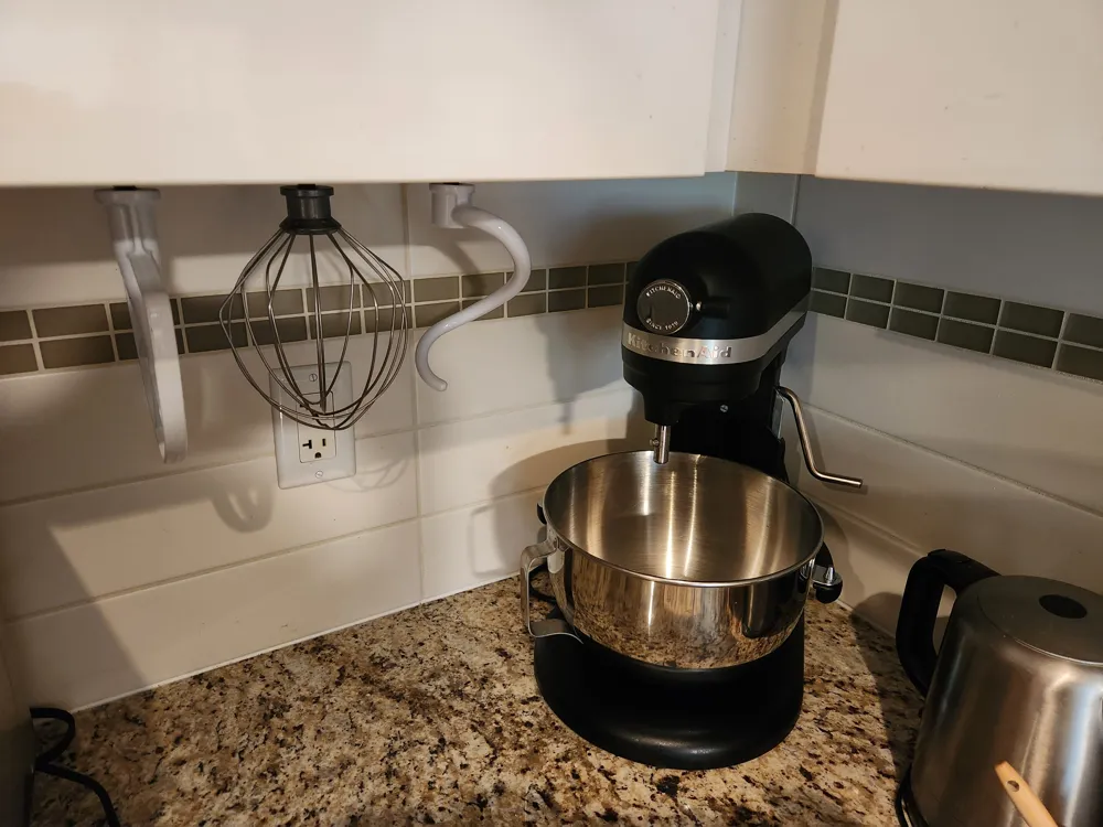KitchenAid Attachment Mount / Holder V2 by Practical_Guy MakerWorld ...