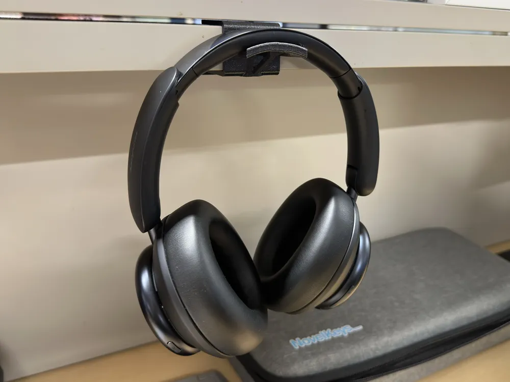 Cubicle Headphone Hanger - Free 3D Print Model - MakerWorld