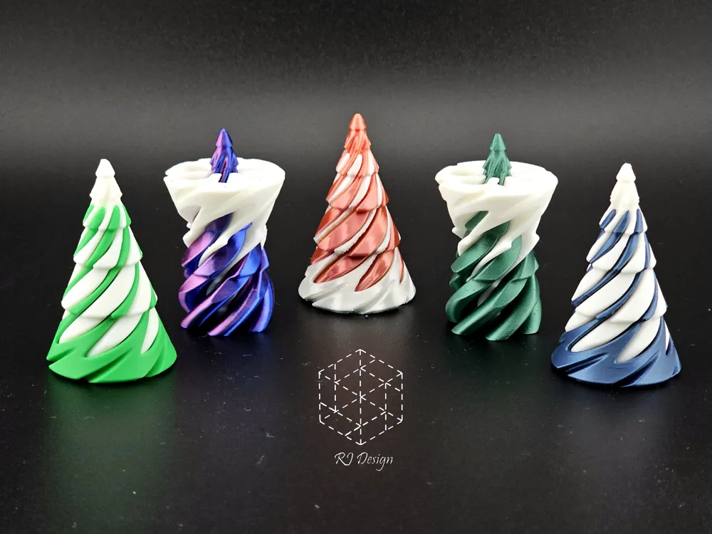 V2 Series - Mini Christmas Tree - Free 3D Print Model - MakerWorld