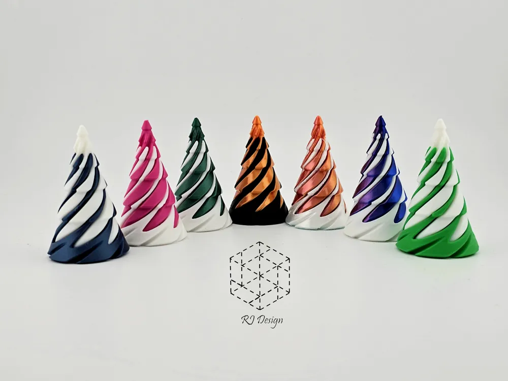 V2 Series - Mini Christmas Tree - Free 3D Print Model - MakerWorld