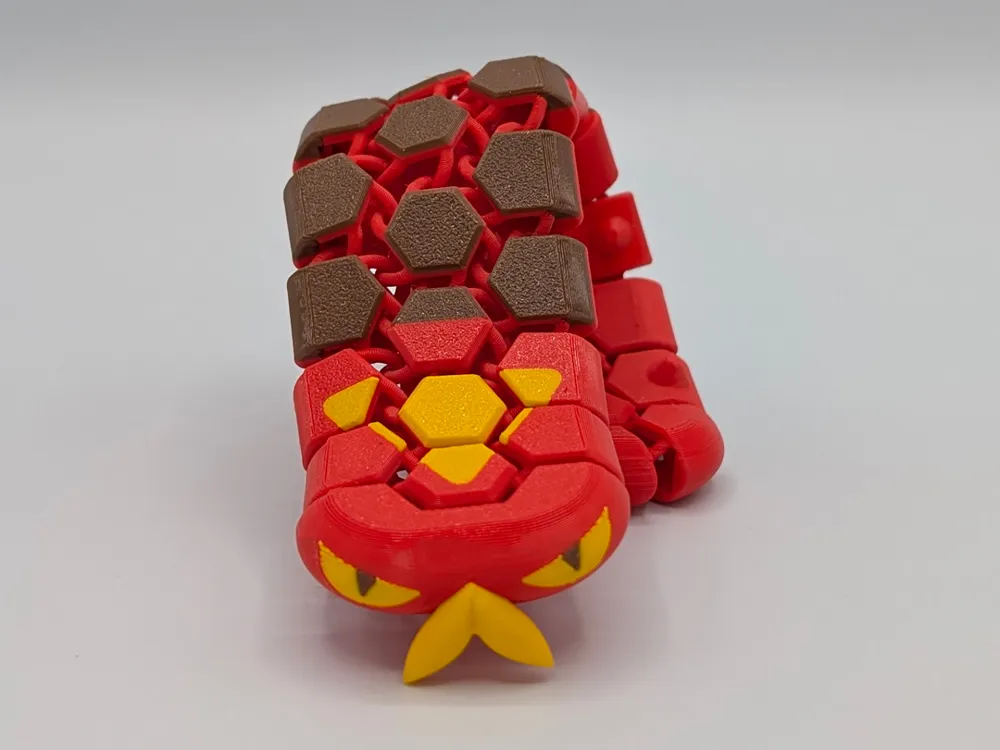 Pokémon Sizzlepede/Thermopod articulé par angry-p1p - MakerWorld