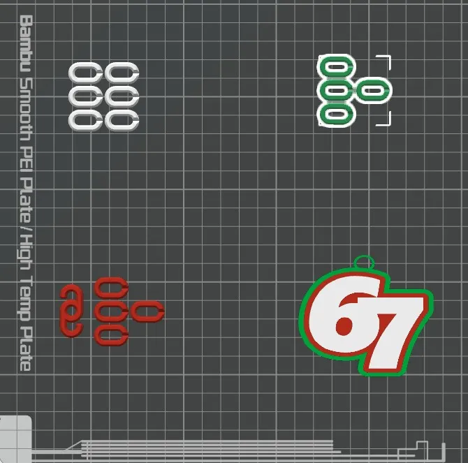 BOOSTED Elf on the Shelf 67 chain necklace logo - Free 3D Print Model ...