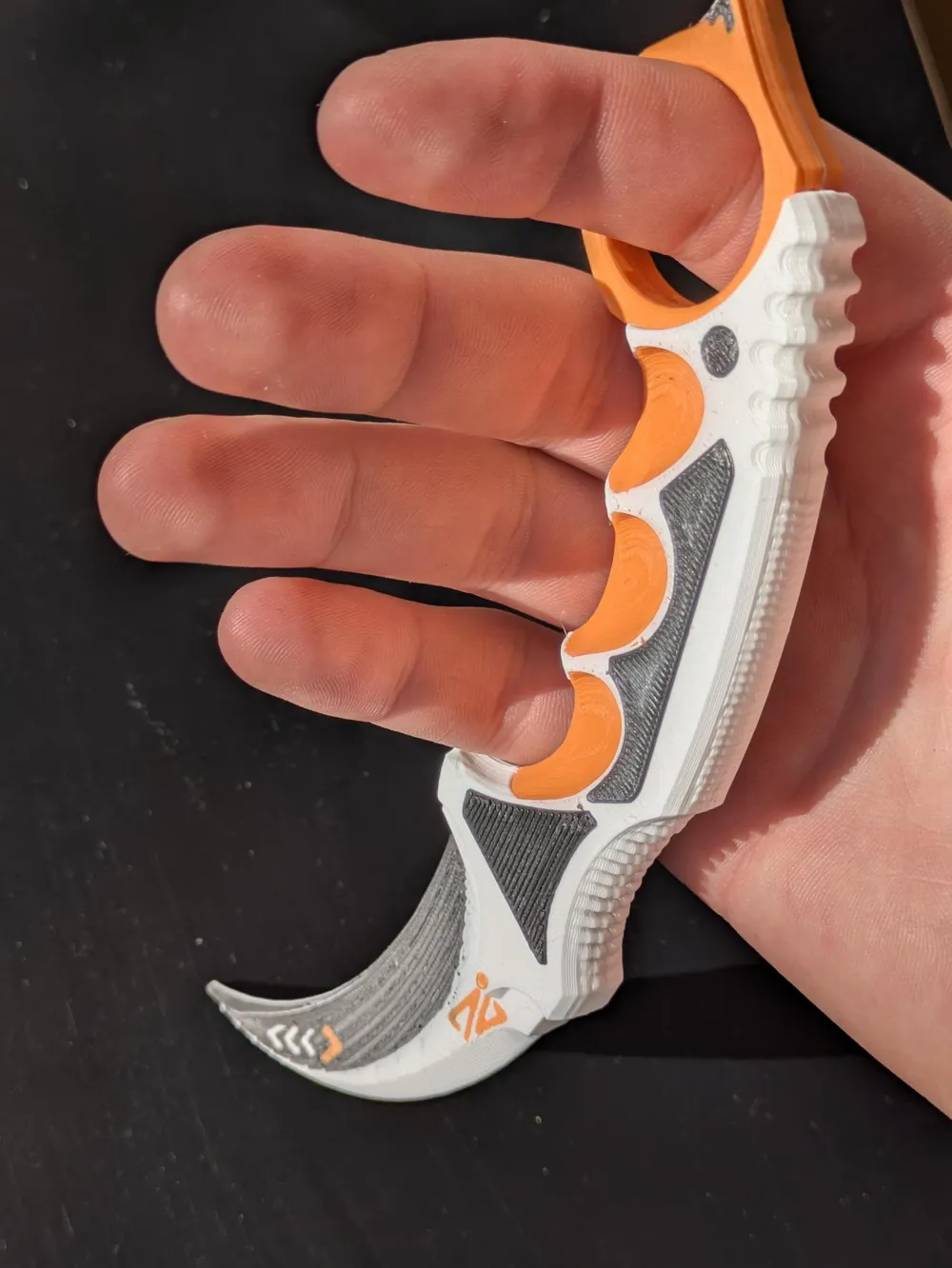 Asiimov Karambit CS2 - Free 3D Print Model - MakerWorld