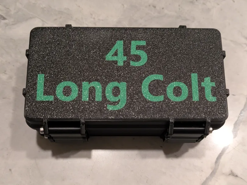 45 Long Colt 50rnd Ammo Box by Squatch - MakerWorld