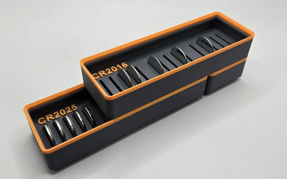 CR20xx Coin Battery Storage for Gridfinity by EricS MakerWorld ...