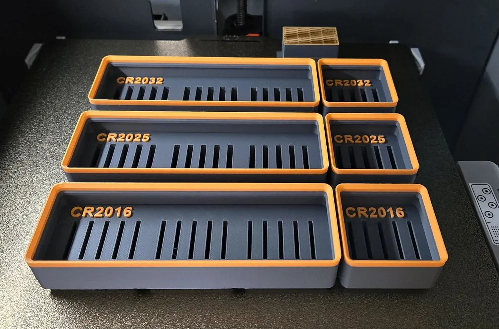 CR20xx Coin Battery Storage for Gridfinity by EricS MakerWorld ...