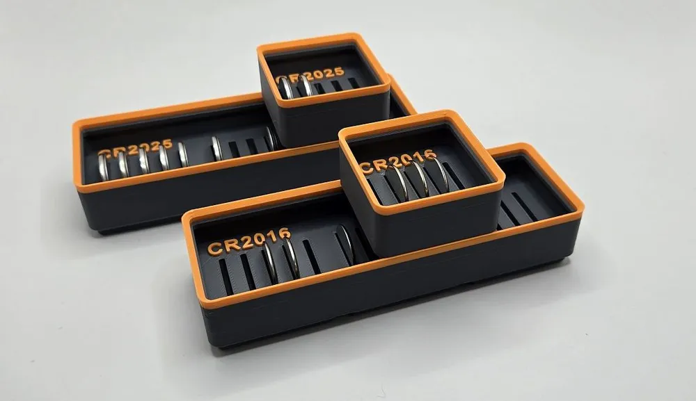 CR20xx Coin Battery Storage for Gridfinity by EricS MakerWorld ...