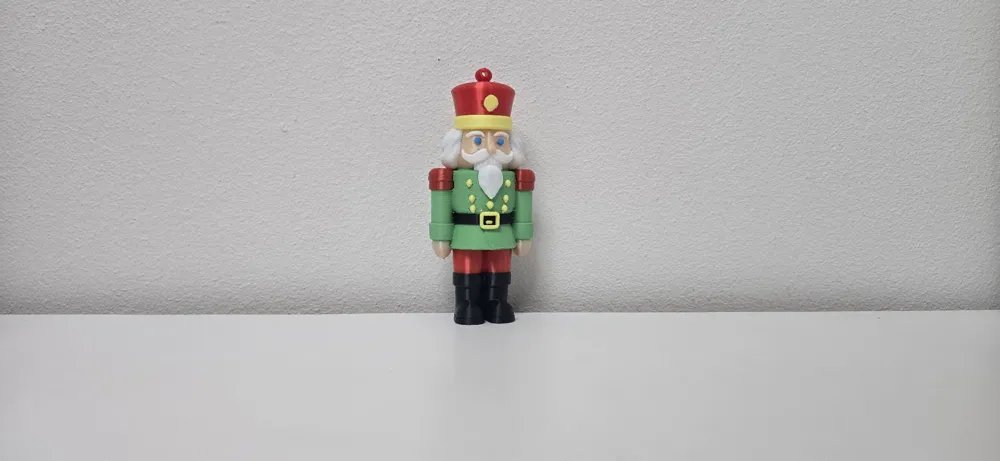 Classic Nutcracker Soldier Christmas Figurine by 3DMasterCZE MakerWorld ...