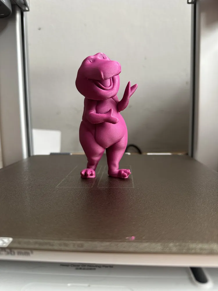 Barney the Dinosaur - Free 3D Print Model - MakerWorld