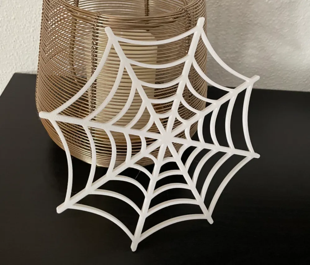 Halloween Spider Web - Free 3D Print Model - MakerWorld