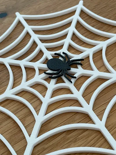 Halloween Spider Web by A1 Guy MakerWorld: Download Free 3D Models