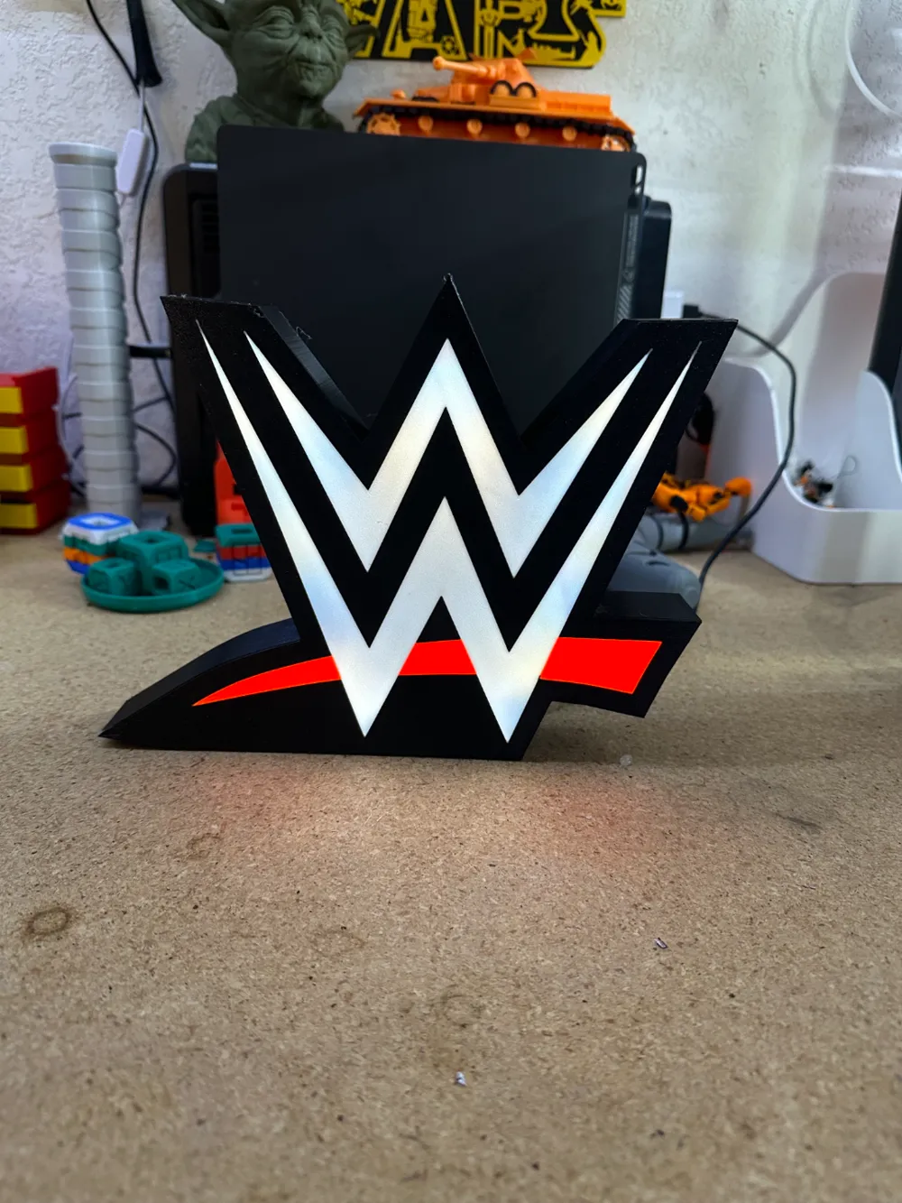 WWE Light box by Okietronics - MakerWorld