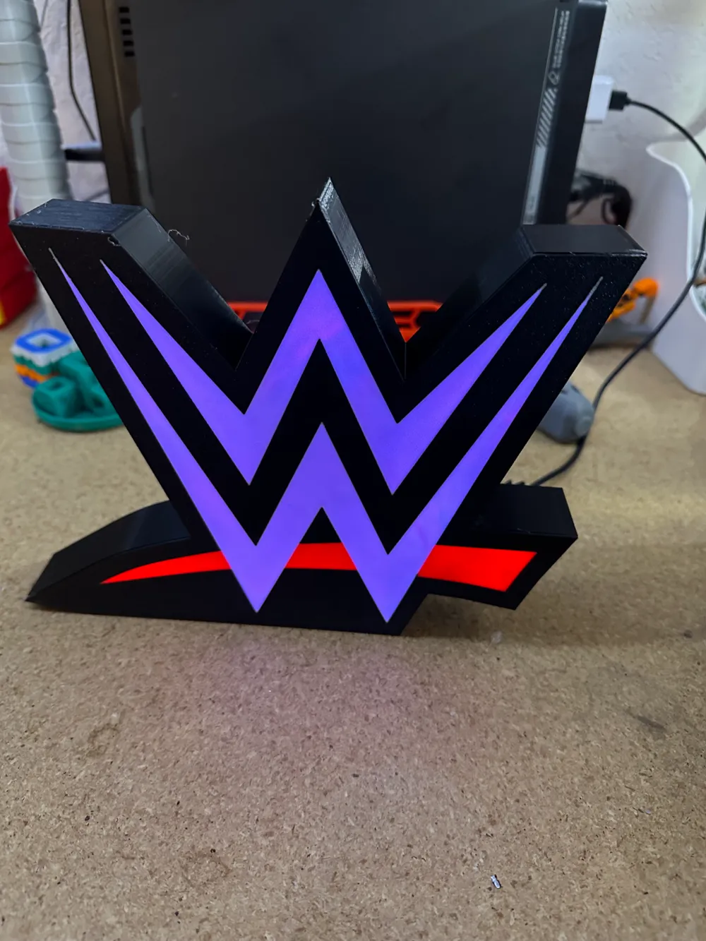 WWE Light box by Okietronics - MakerWorld