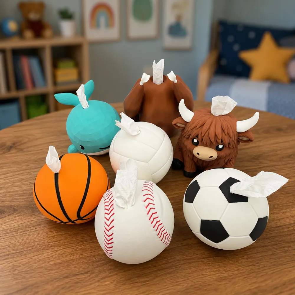 Doodle / Poodle Tissue Dispenser - Free 3D Print Model - MakerWorld