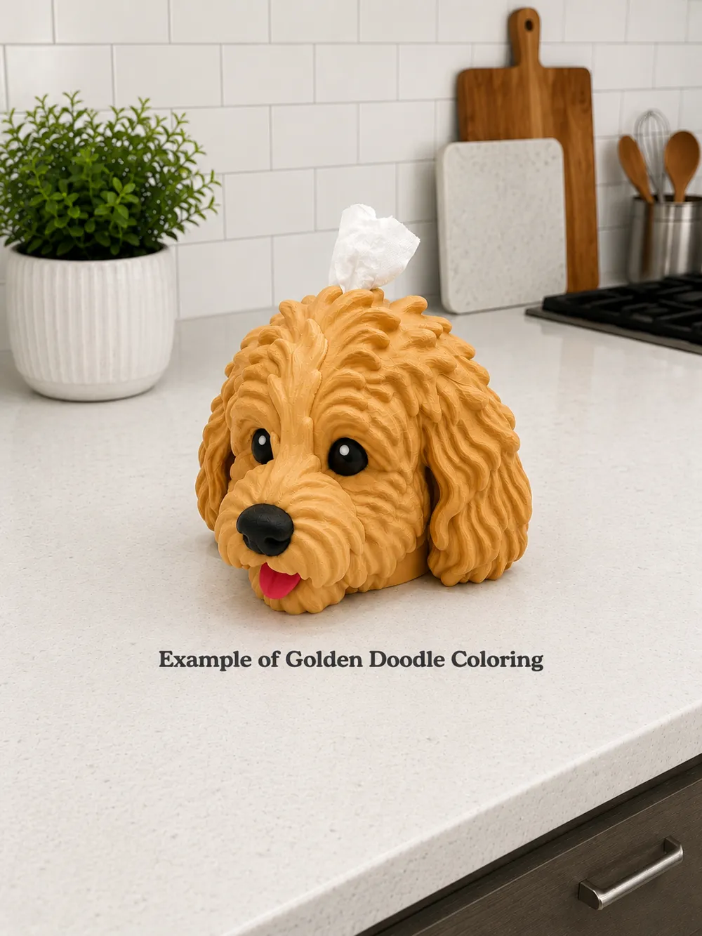 Doodle / Poodle Tissue Dispenser - Free 3D Print Model - MakerWorld