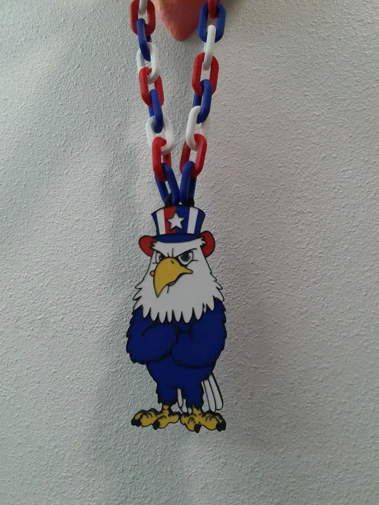 4th Of July Grumpy Eagle - Free 3D Print Model - MakerWorld
