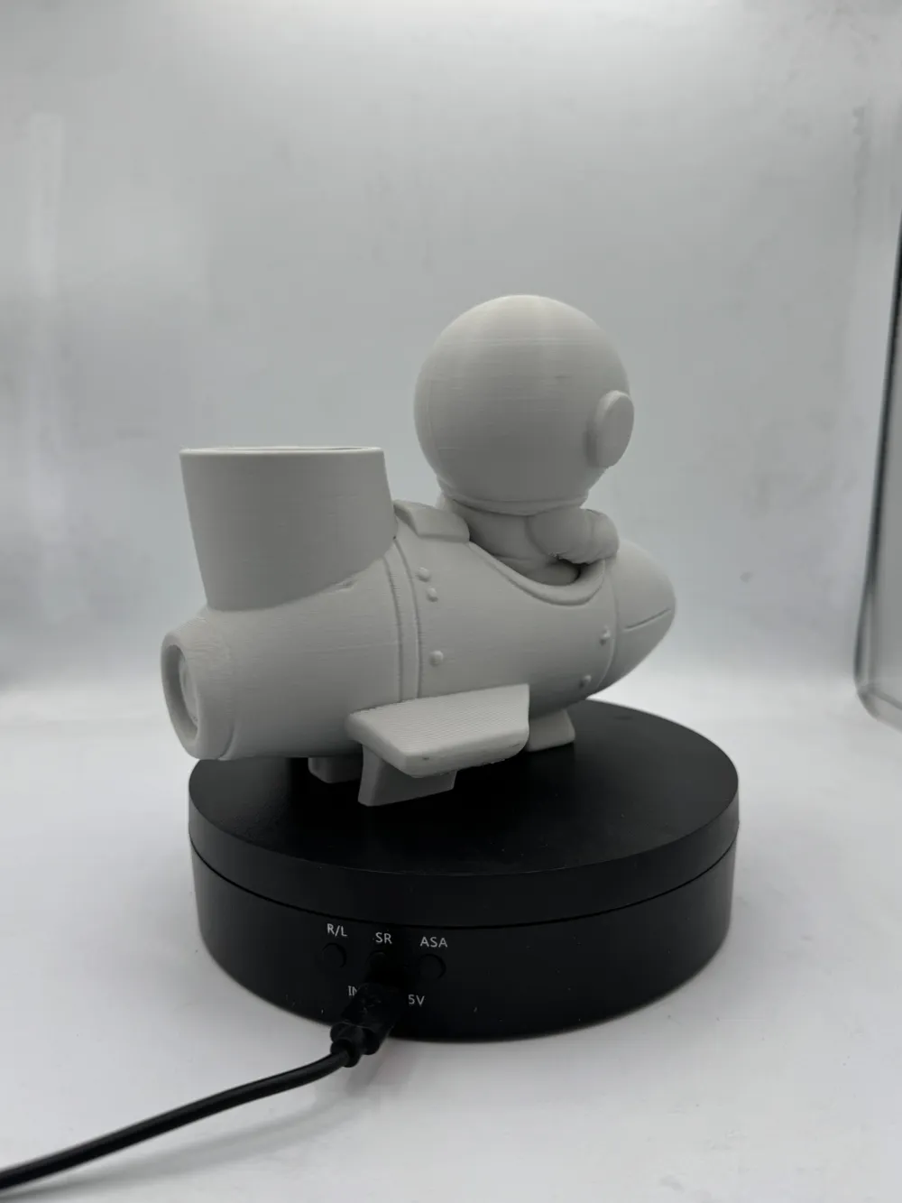 Cute Chibi Astronaut Spaceship Pen Holder by WispHollow MakerWorld ...