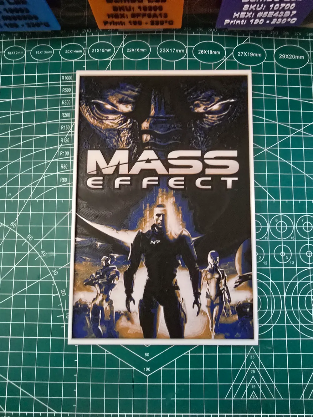 Mass Effect Poster - Hueforge Art by Lumpy3D - MakerWorld