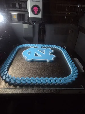 North Carolina Tar Heels Chain - Free 3D Print Model - MakerWorld