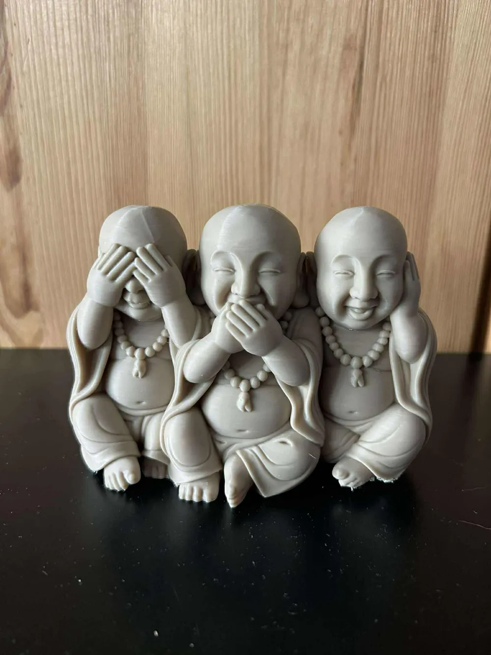 The Three Buddhas of Wisdom - Free 3D Print Model - MakerWorld