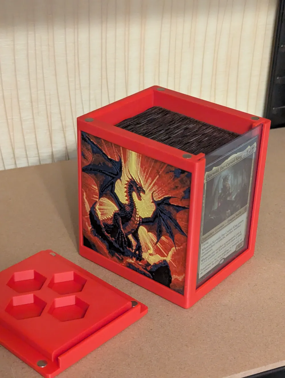 MTG Commander Deck Box Dragon by OravPrint3D MakerWorld: Download Free ...
