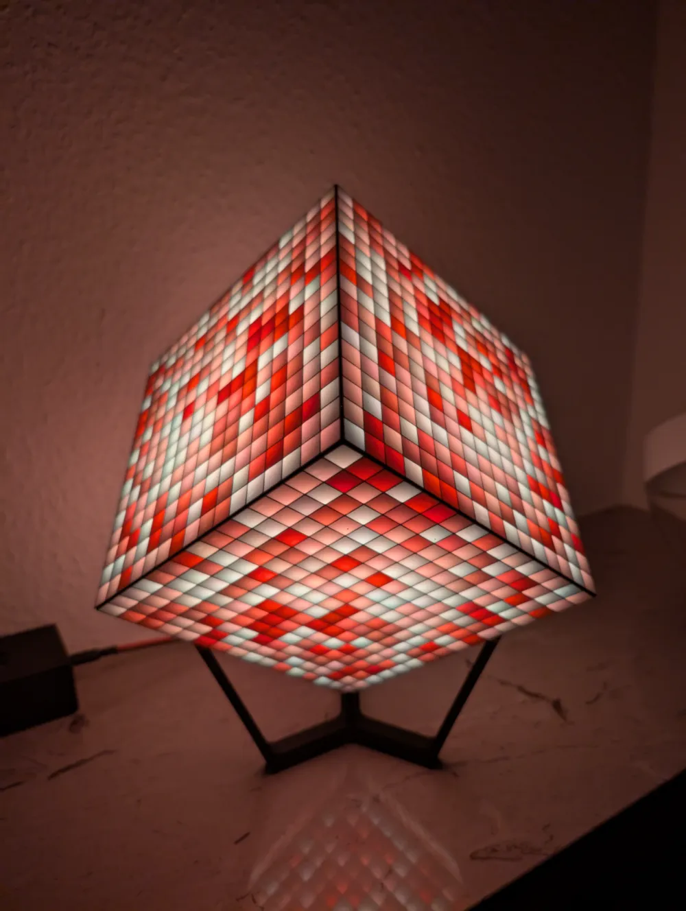 16x16 WS2812 WLED Cube by benmaxrei MakerWorld: Download Free 3D Models