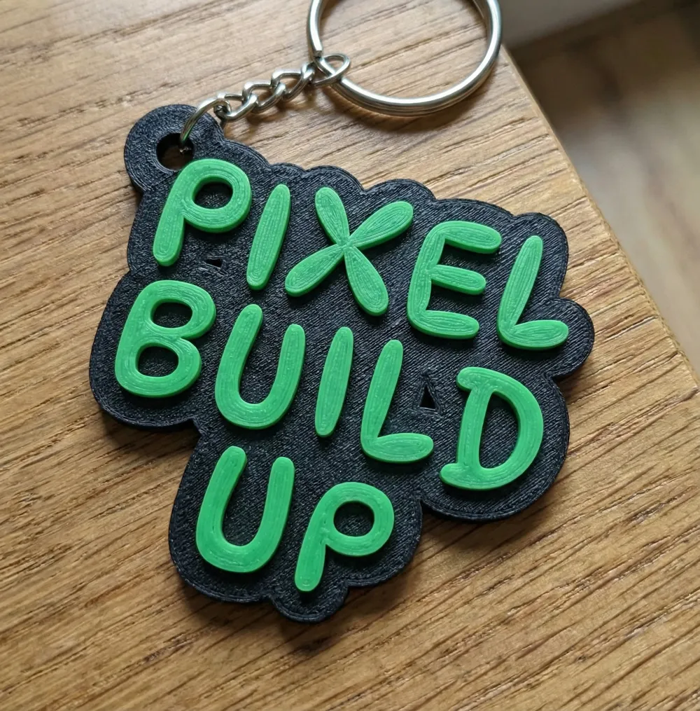 Custom Name Keychain Tag (3-Line) - Chamfer/Fillet - Free 3D Print ...