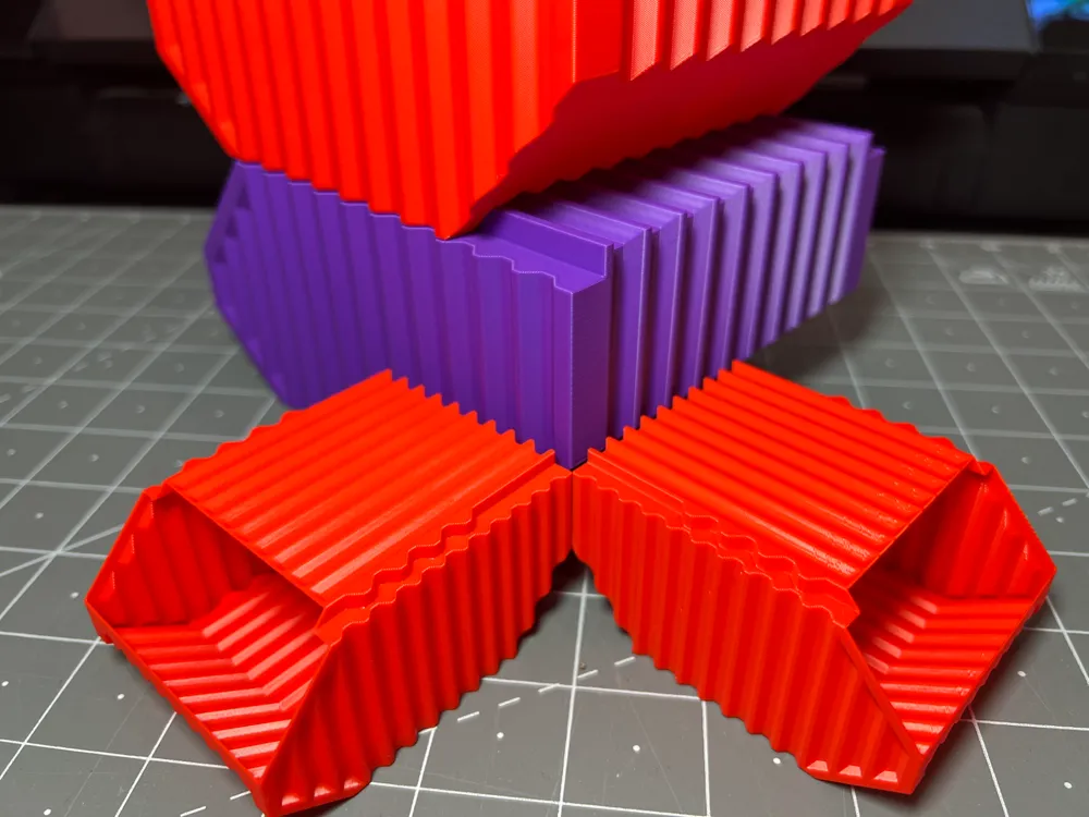 Stackable Storage Bin, Spiralized Vase Mode - Free 3D Print Model ...