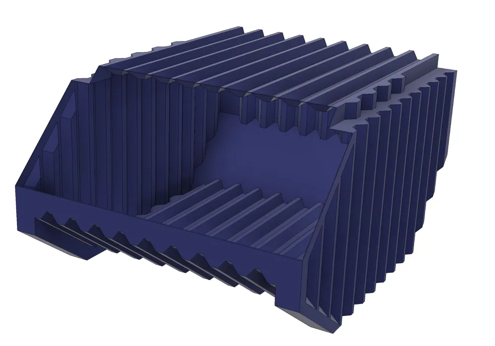 Stackable Storage Bin, Spiralized Vase Mode - Free 3D Print Model ...