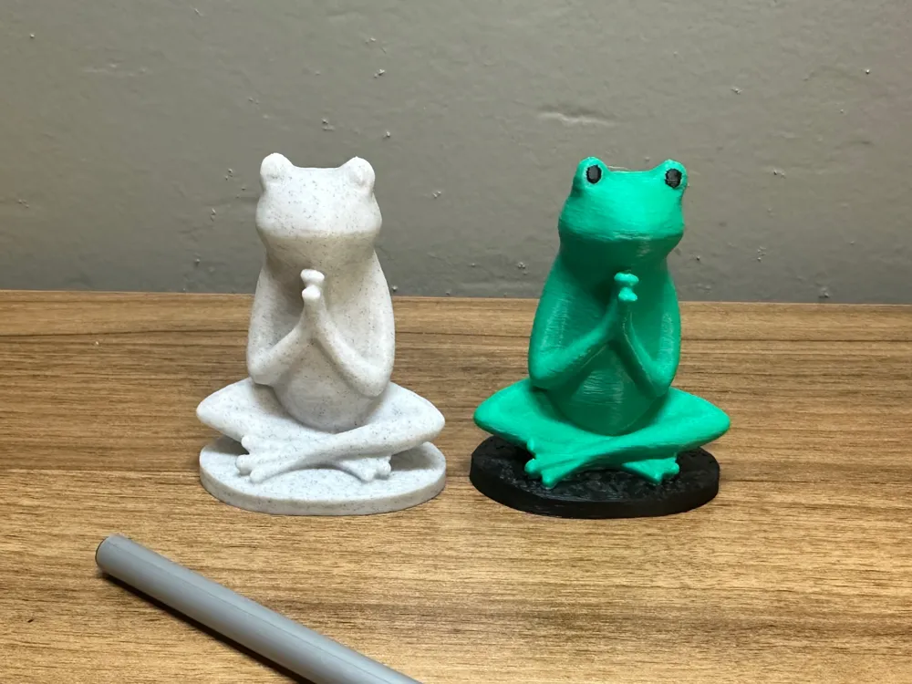 3" Praying Frog Garden Statue Figurine Animal Toy by The Gooser ...