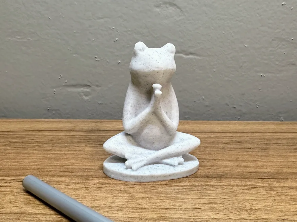 3" Praying Frog Garden Statue Figurine Animal Toy by The Gooser ...