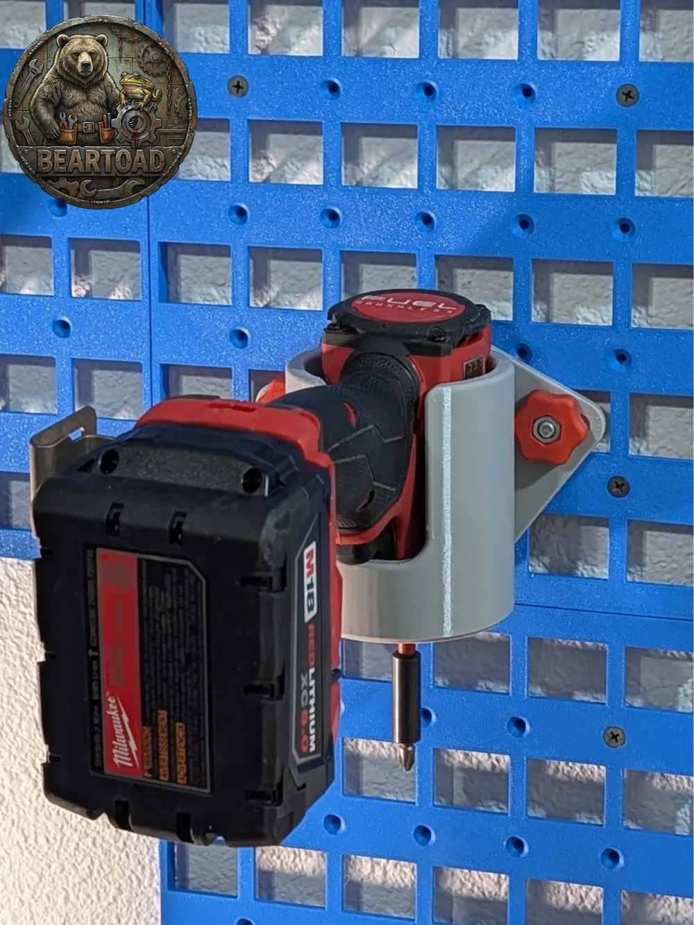 Molle Drill Mount - BearToad EZ Molle System - Free 3D Print Model ...