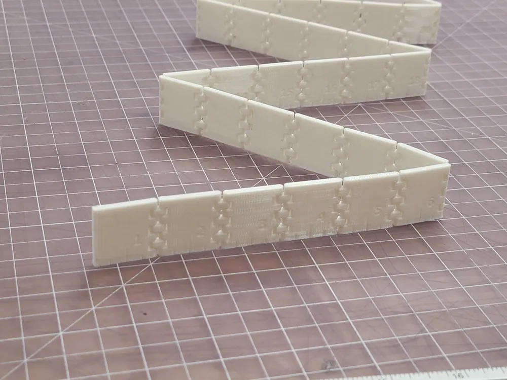 Folding Yardstick by m_IDEX - MakerWorld