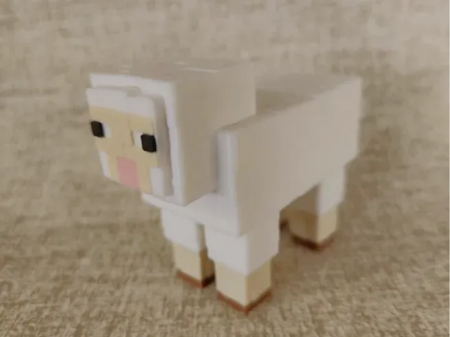 Minecraft Sheep - Free 3D Print Model - MakerWorld