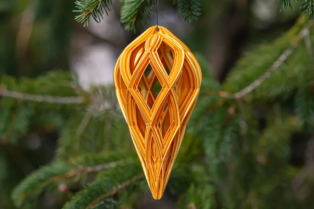 Christmas Teardrop Ornaments by rhrt94 - MakerWorld