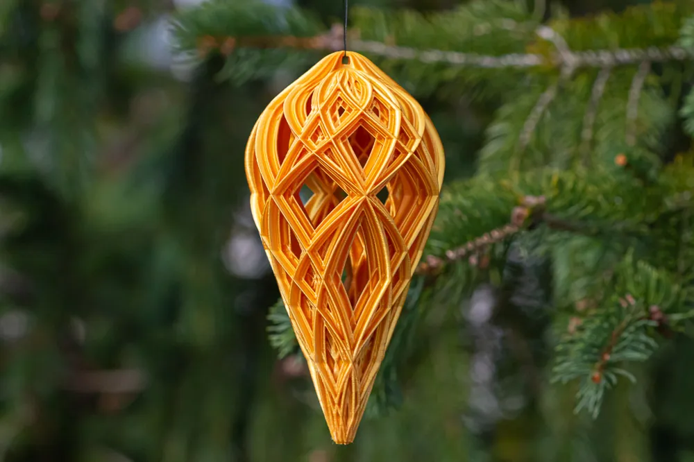 Christmas Teardrop Ornaments by rhrt94 - MakerWorld