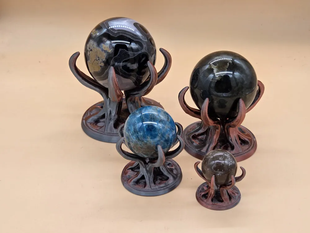 Stylish Display Stand for Crystal Balls - Free 3D Print Model - MakerWorld