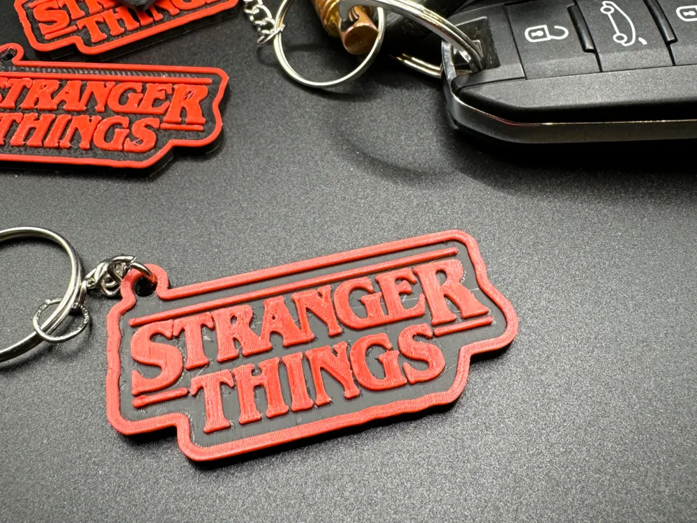 Stranger Things Keychain / StrangerThings by 3dprint.pjw - MakerWorld