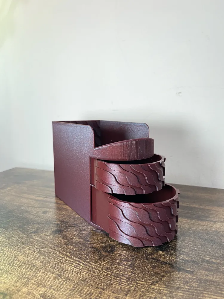 Wave Desktop Organizer Pull-Out Drawers by Pages & Projects MakerWorld ...