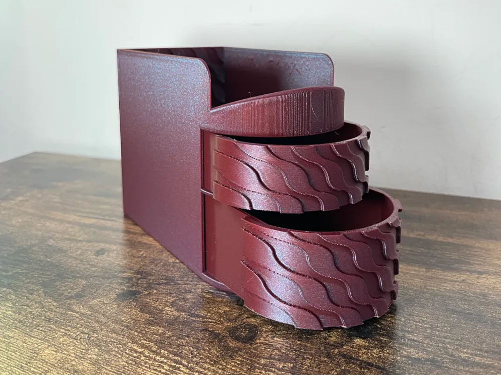 Wave Desktop Organizer Pull-Out Drawers by Pages & Projects MakerWorld ...